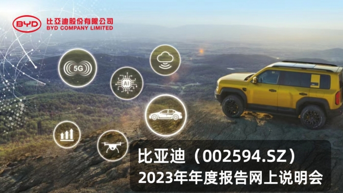 比亚迪（002594.SZ）2023年年度报告网上说明会-路演中